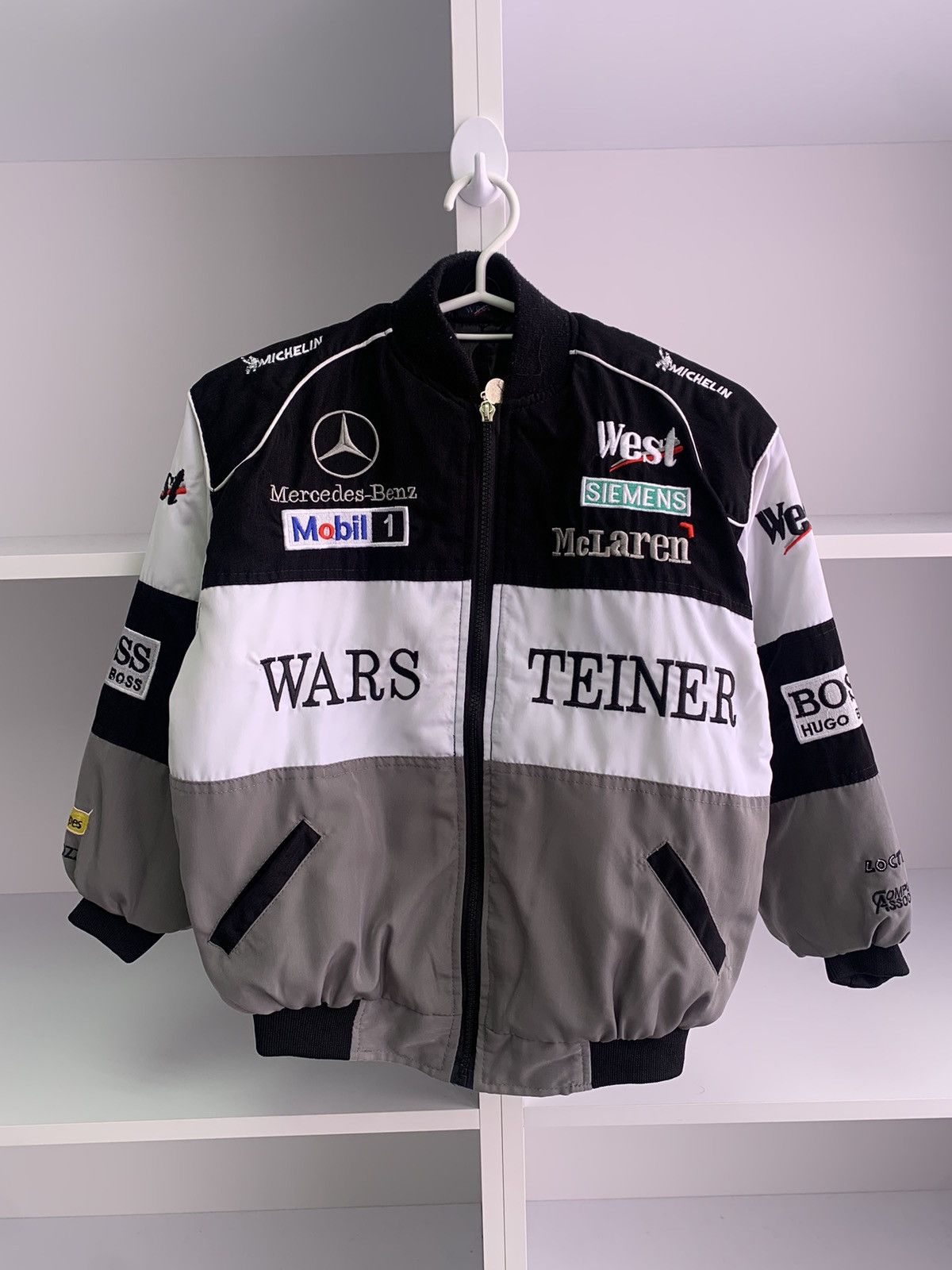 Vintage Vintage Mercedes McLaren Warsteiner Formula 1 Racing Jacket ...