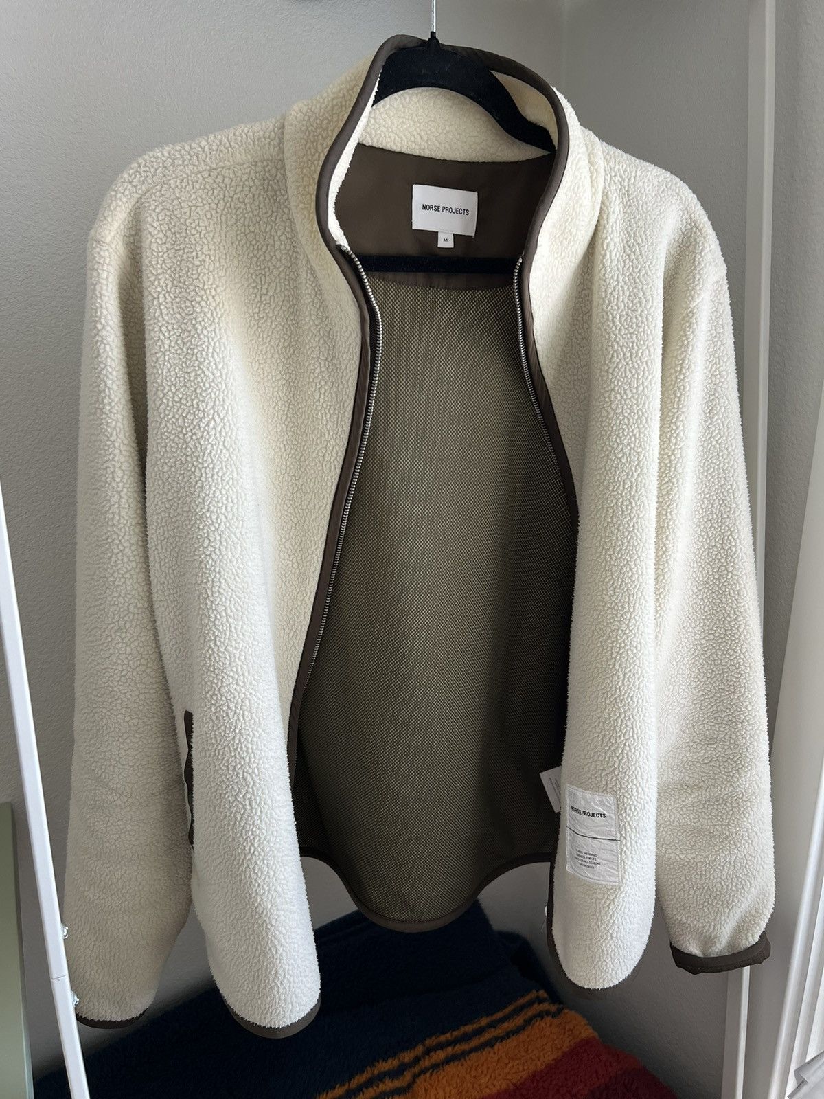 Norse Projects FREDERIK TAB SERIES FLEECE JACKET 'ECRU' | Grailed Norse Projects FREDERIK TAB SERIES FLEECE JACKET 'ECRU' | Grailed