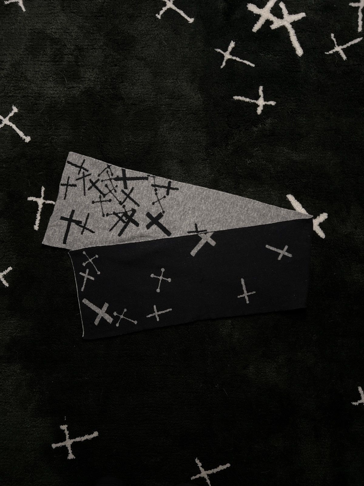 Undercover AW02 - Witches Cell Division Cross Scarf | Grailed