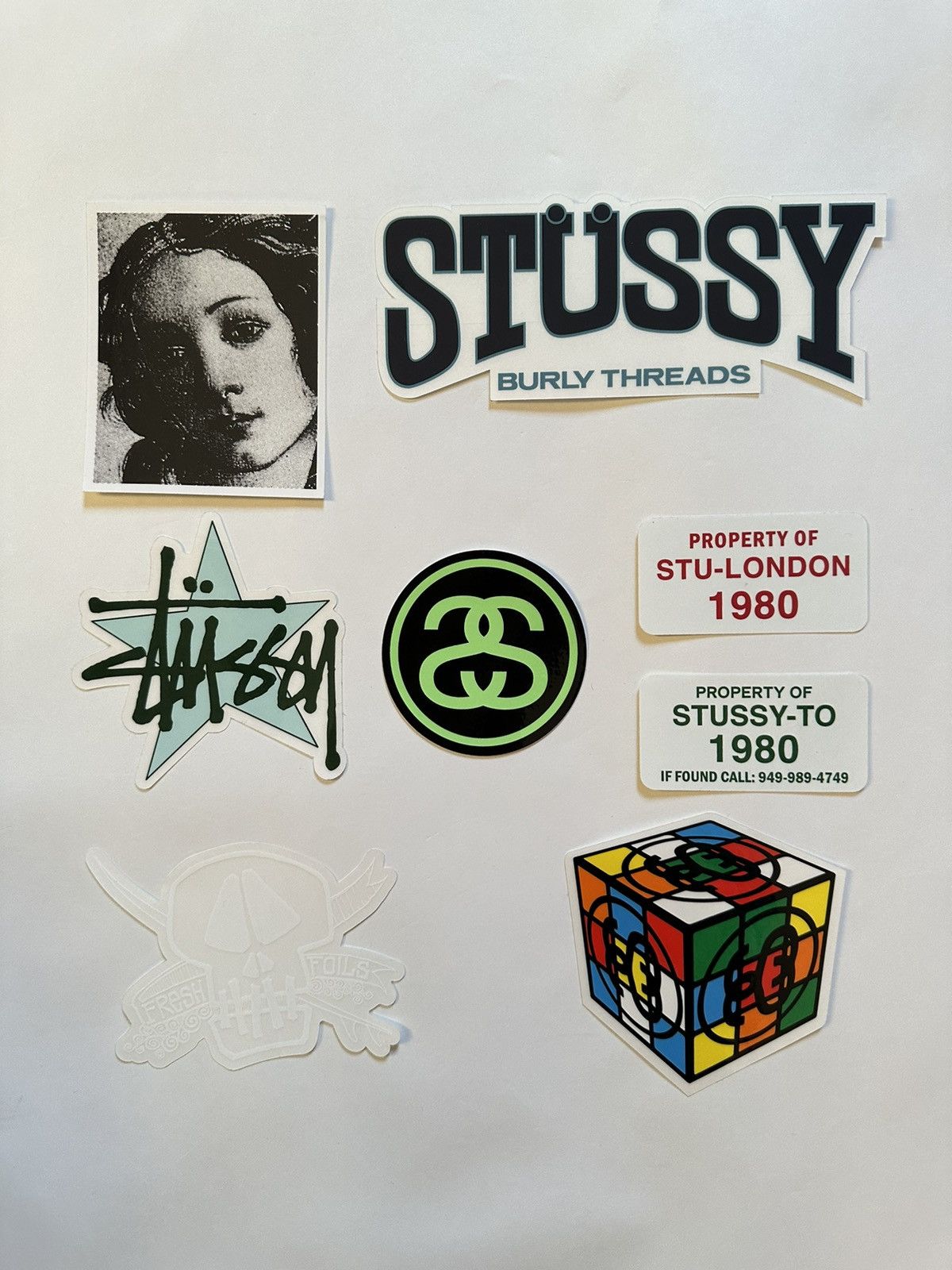Stickers × Streetwear × Stussy Stussy sticker pack lot bundle assorted ...