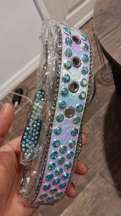 Designer Opium Y2K Skull Iced Belt | Grailed