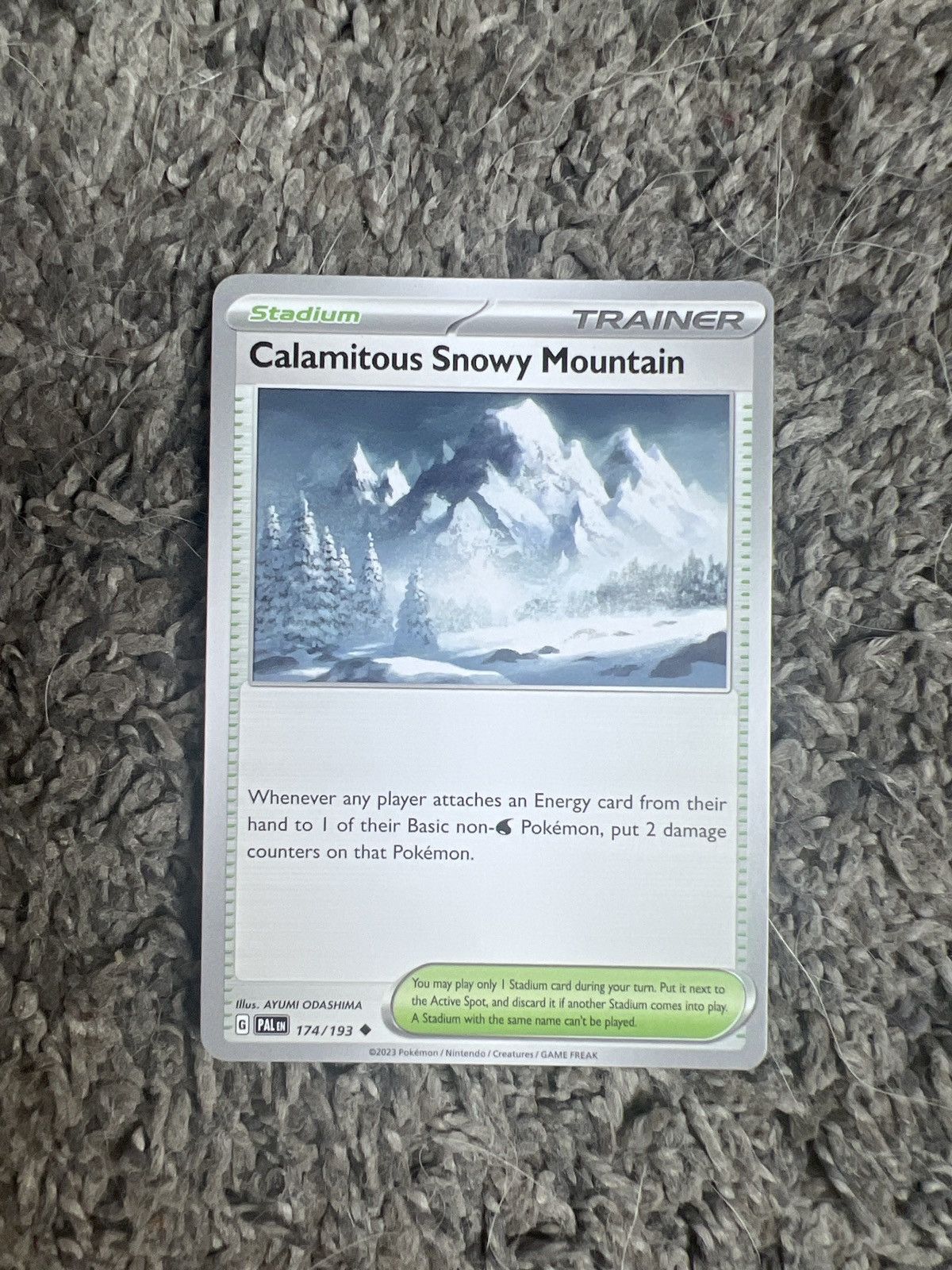 Hypebeast × Nintendo × Pokemon 2023 Pokémon Calamitous Snowy Mountain ...