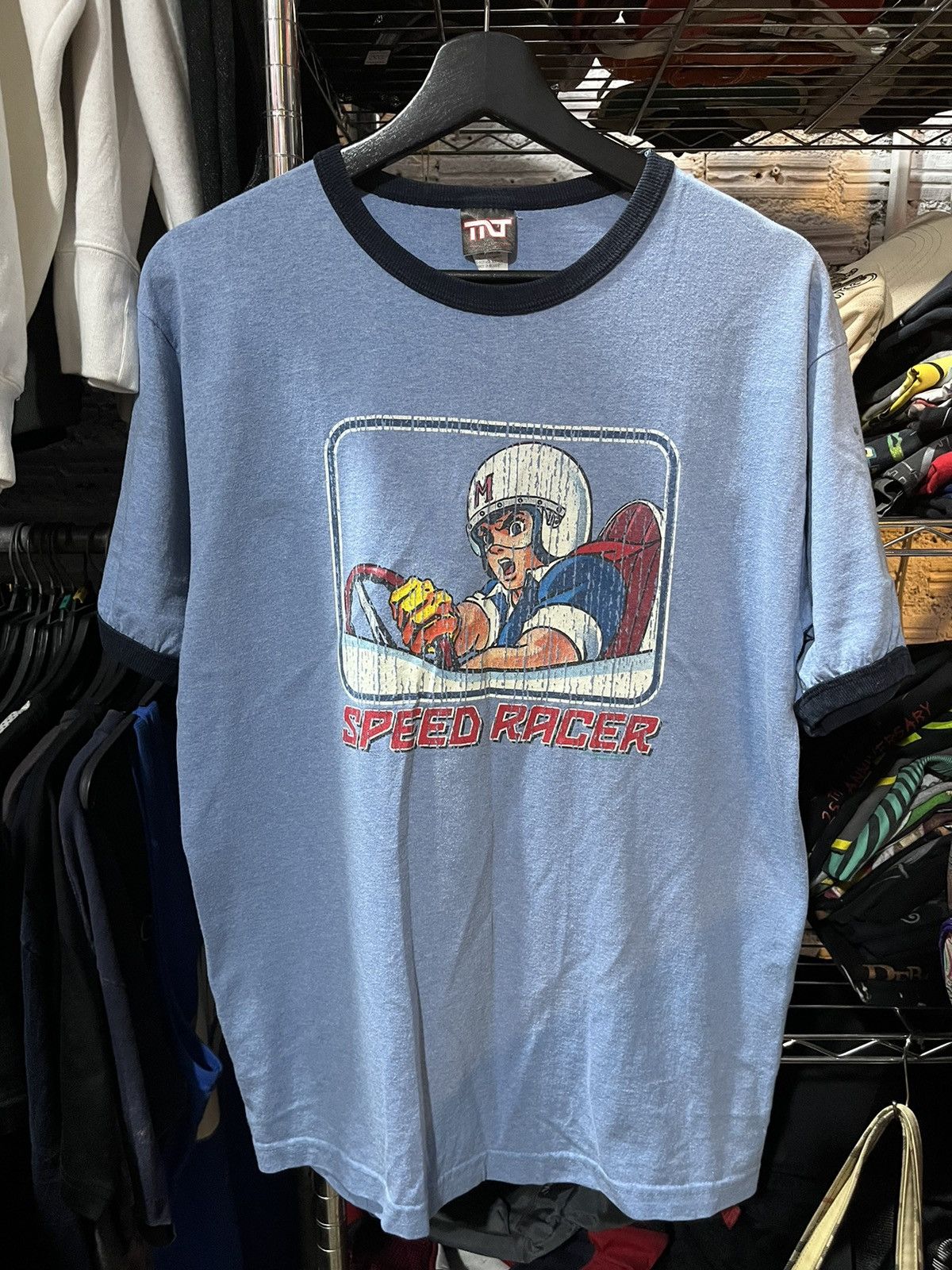 Vintage Speed Racer Manga Series Ringer Tee 00s | Grailed