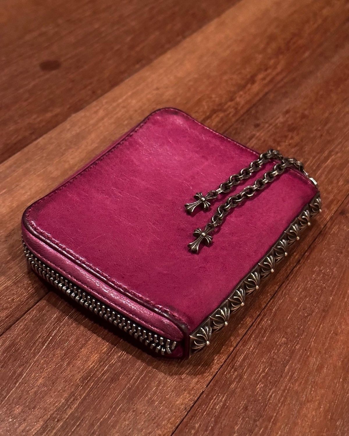 Chrome Hearts Chrome Hearts Grape Cross Wallet | Grailed