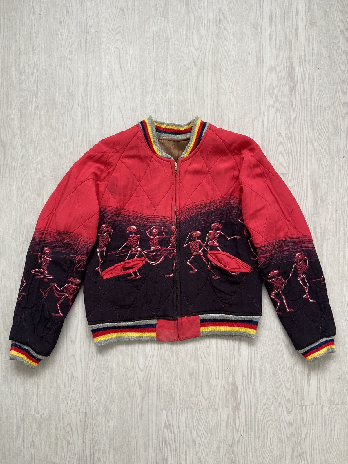 Archival Clothing × Evisu Vintage 2000’s Evisu Skeleton ‘Dow Luck ...