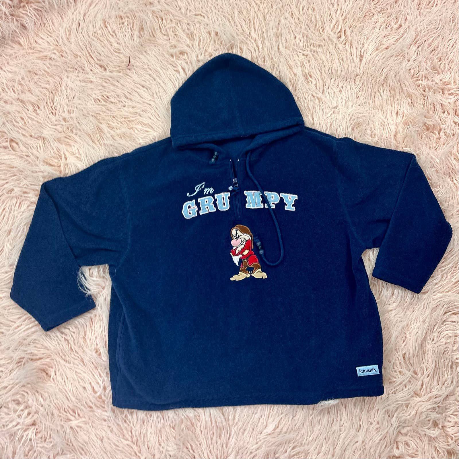 Disney Women’s Large Vintage Disney “Grumpy” Hoodie | Grailed
