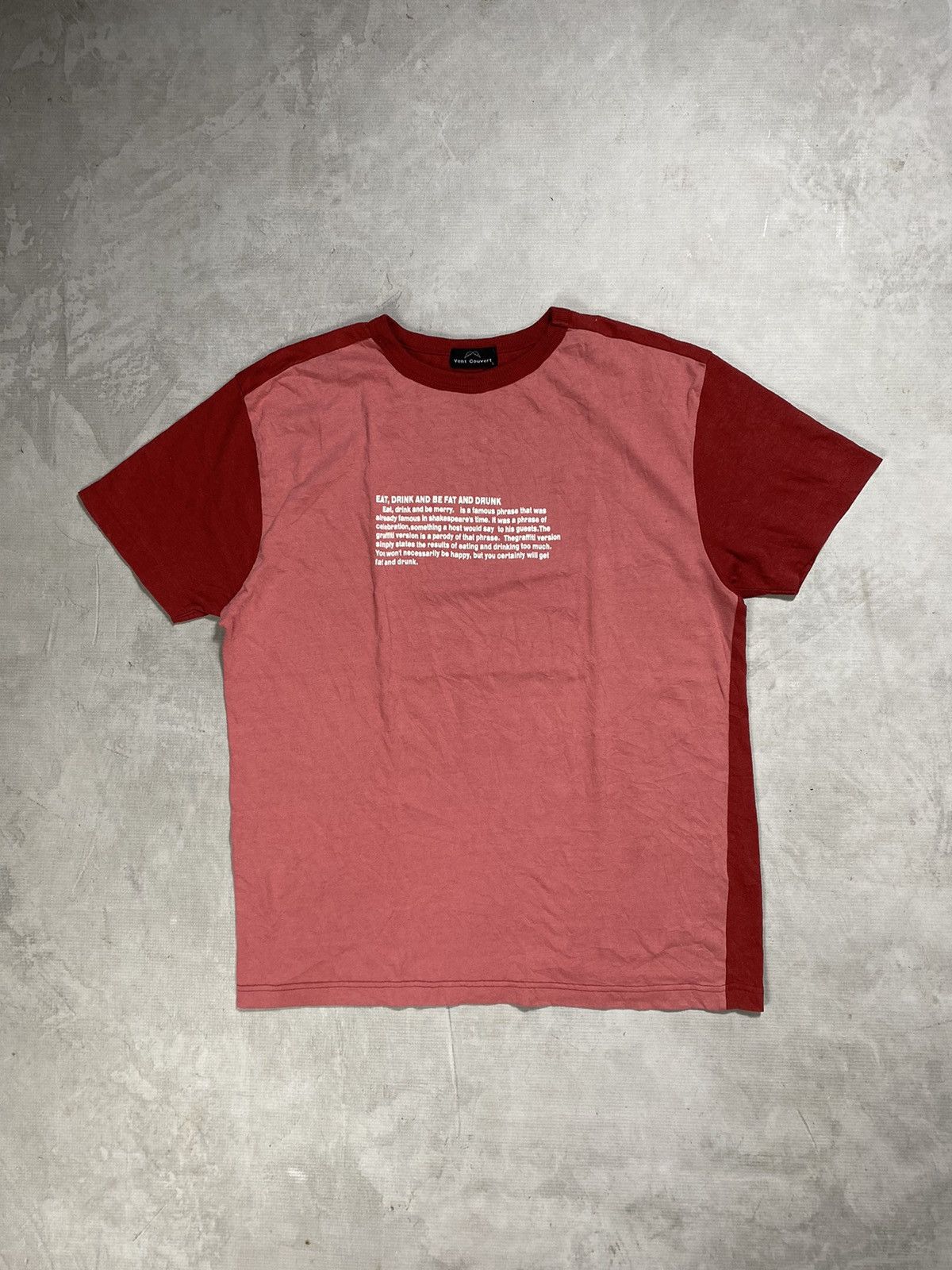 Japanese Brand Y2K Vent Couvert Poem T-shirt | Grailed