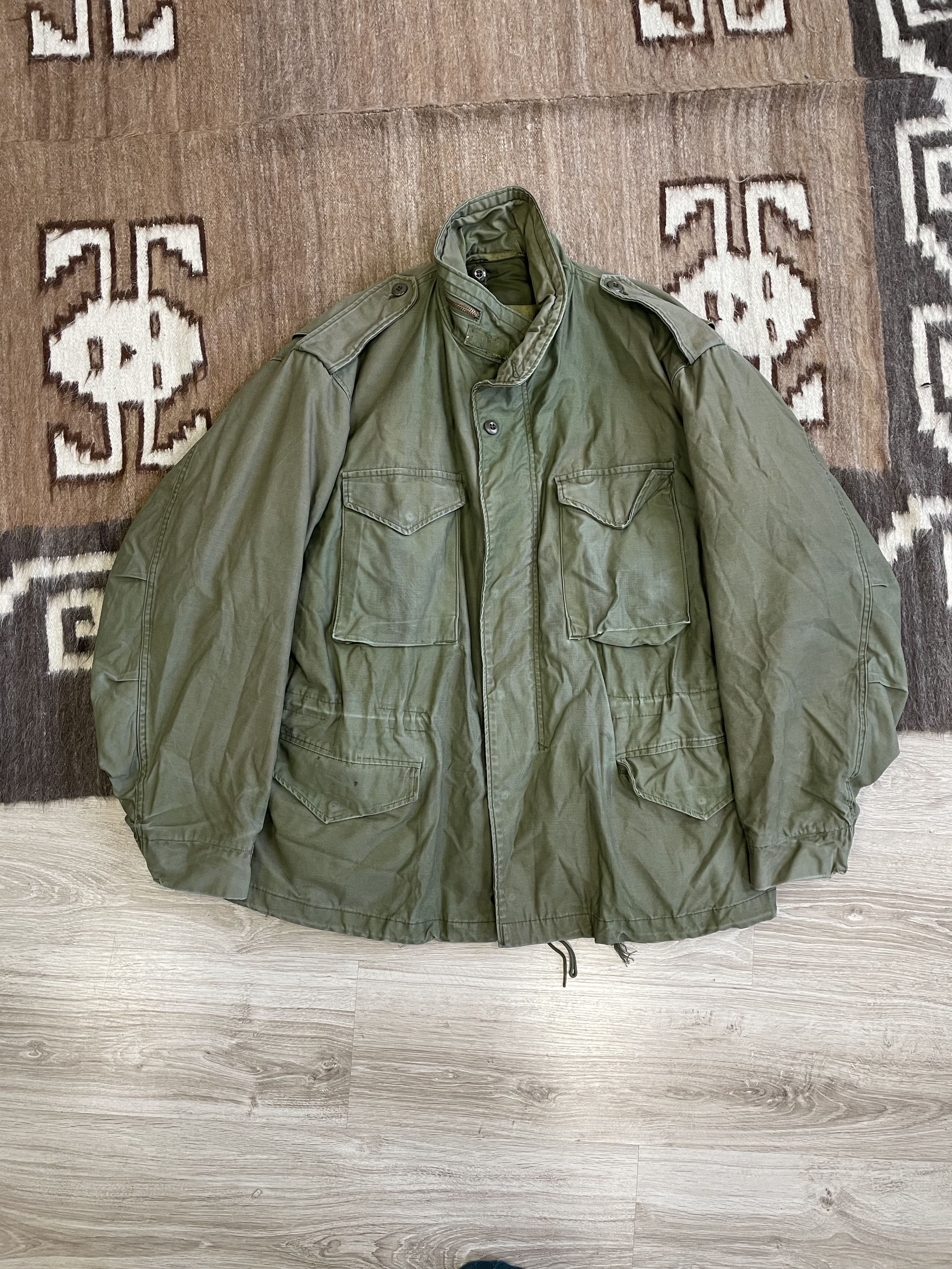 Alpha Industries × Military × Vintage Alpha Industries M 65 USA Made Scovill Vintage Jacket ...