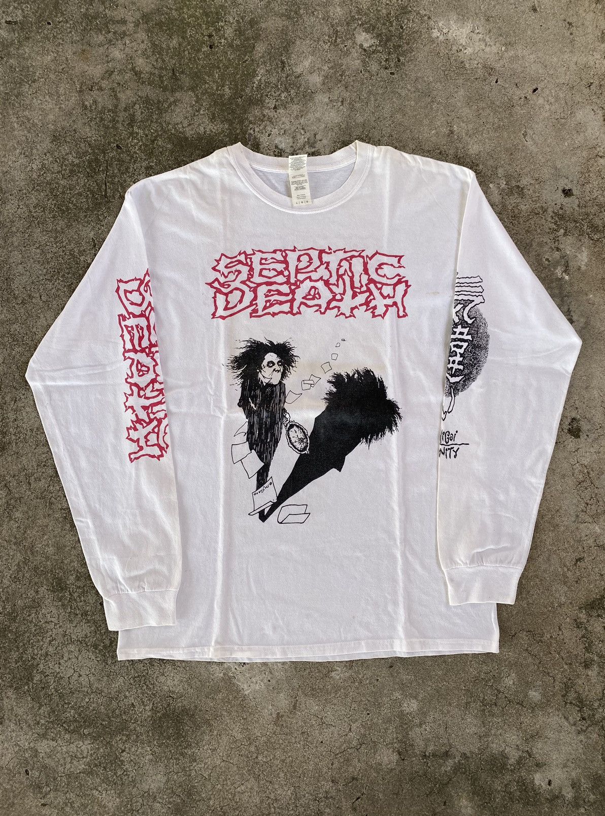 Band Tees × Vintage Septic death Kichigai t-shirt | Grailed