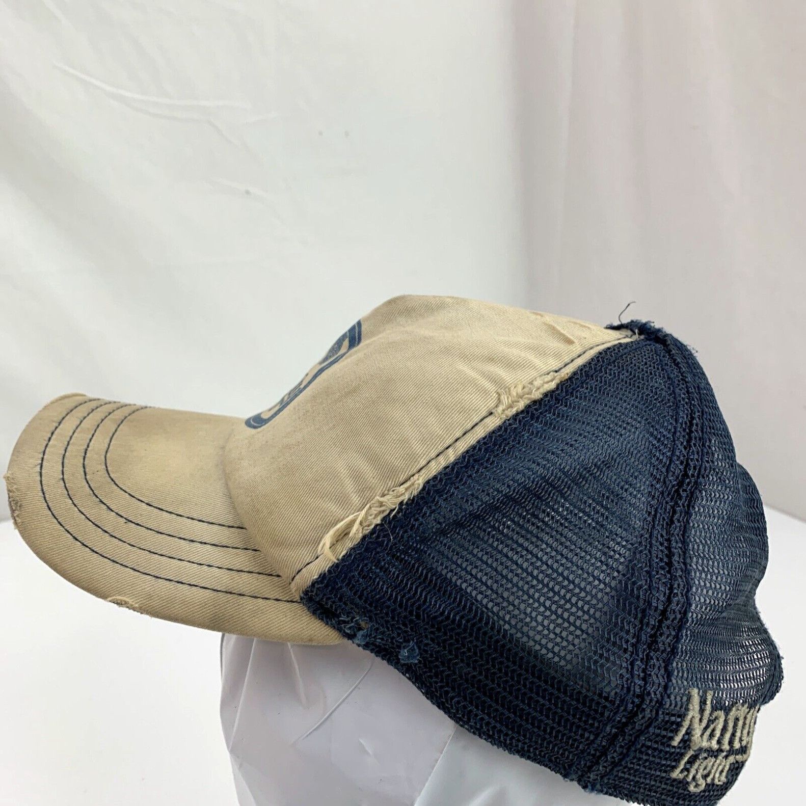 Bally Natty Light Distressed Ball Cap Hat Snapback Baseball | Grailed