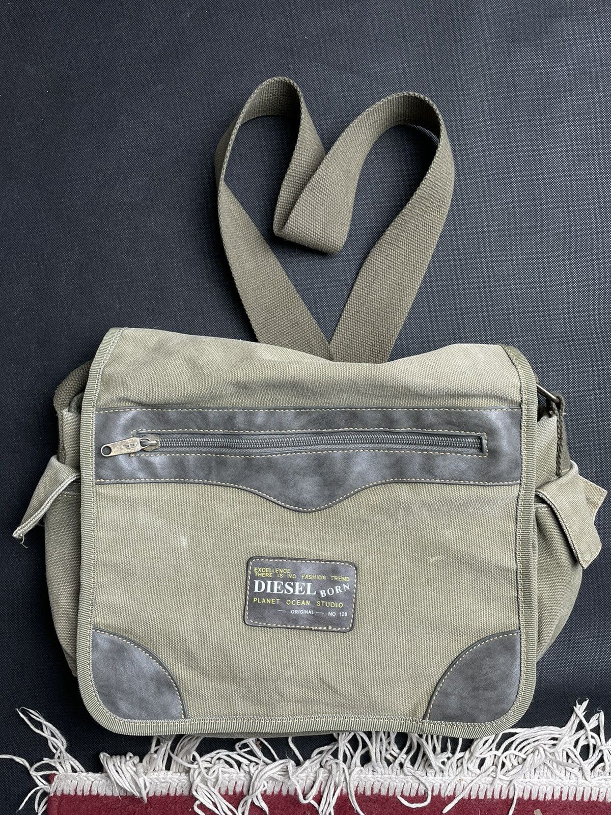 Avant Garde × Diesel × Vintage Vintage Diesel Messenger Sling Bag | Grailed