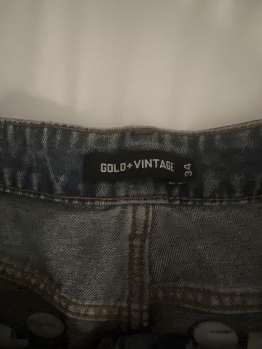 Vintage Gv gallery raspberry hills denim pants | Grailed