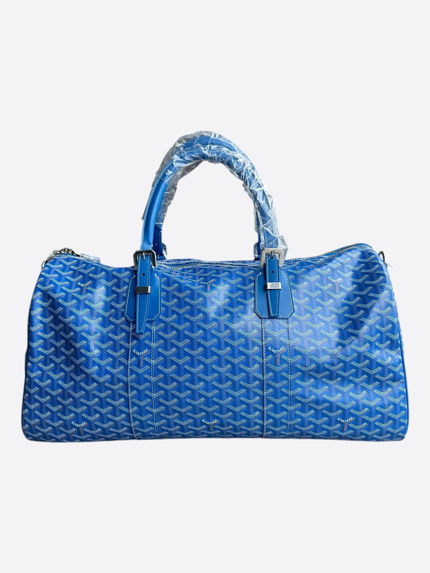 Goyard Goyard Blue Boston 50 Duffel Bag | Grailed