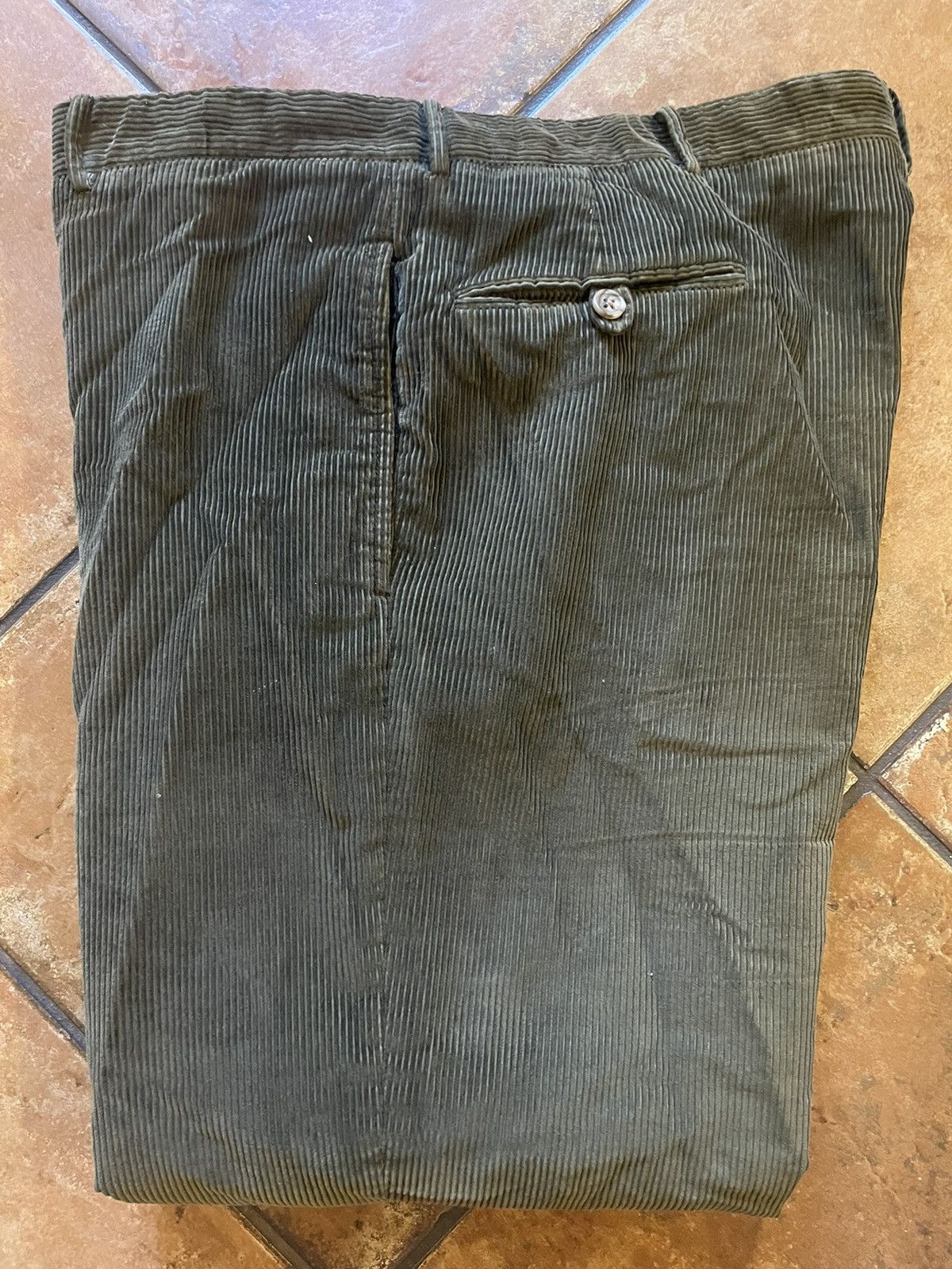 Polo Ralph Lauren × Vintage Wide Wale Corduroy Preston Pant | Grailed