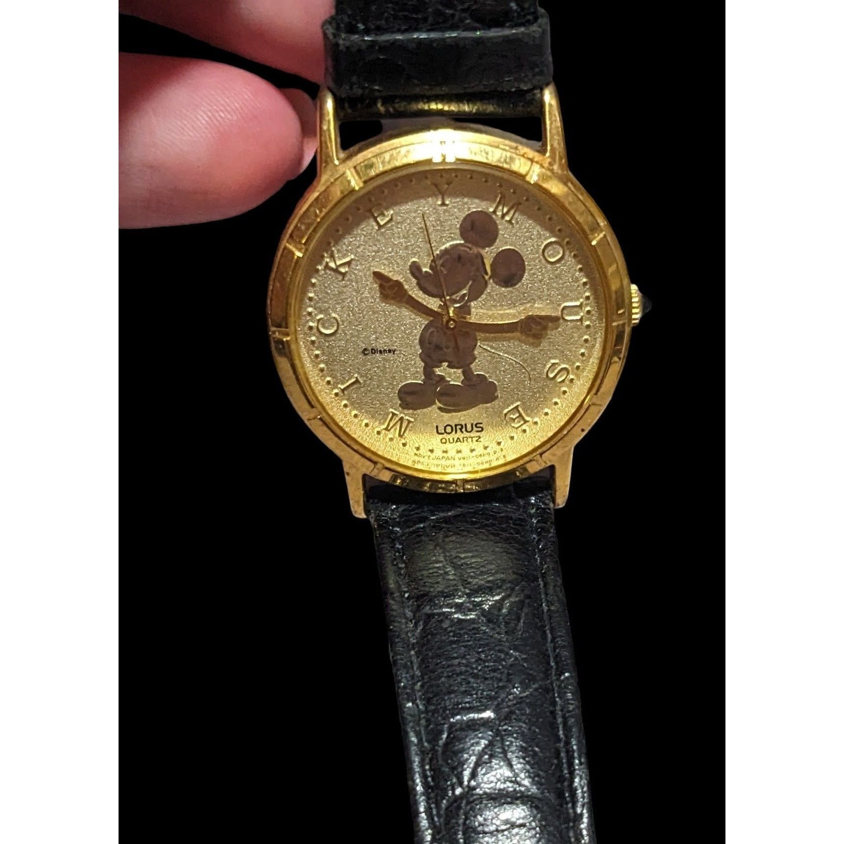 Disney 90s Vintage Lorus Gold Mickey Watch | Grailed