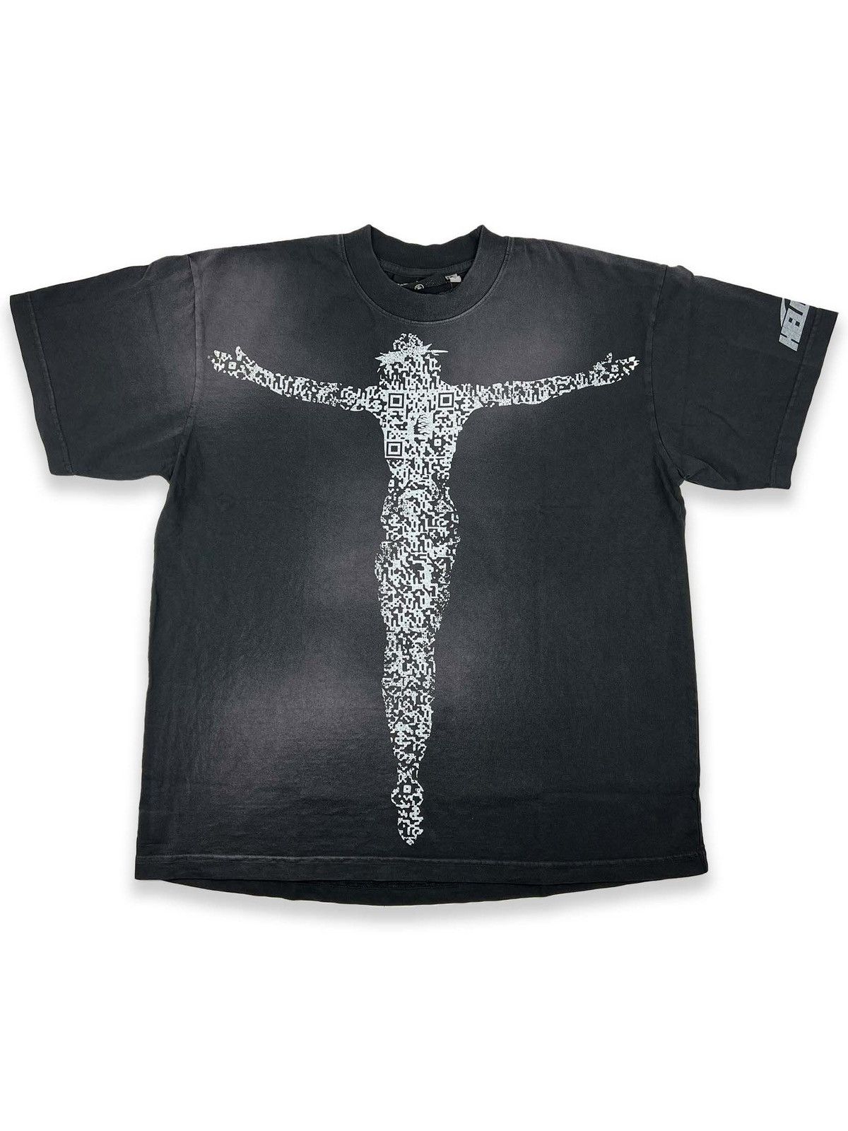 HELLSTAR HELLSTAR QR Code Jesus Tee Large IN HAND!!! | Grailed
