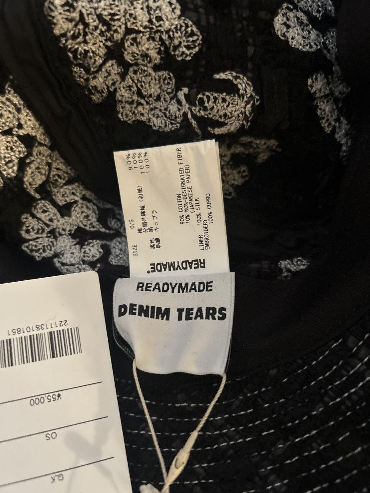 READYMADE DENIM TEARS x READYMADE Bucket Hat | Grailed