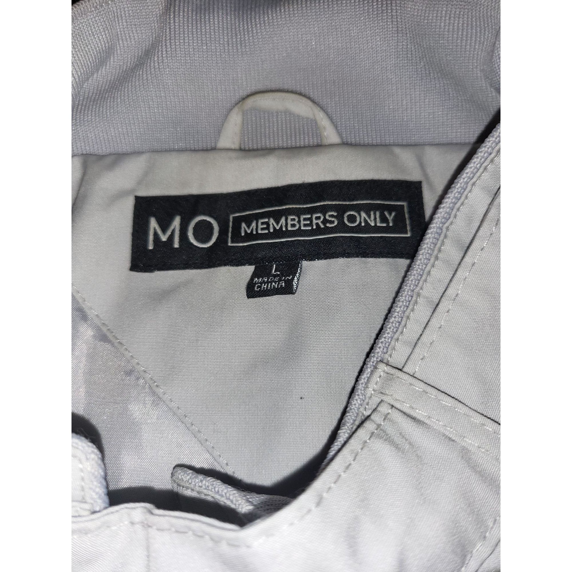 Members Only Members Only Jacket Mens L MO Moto Full Zip Cafe Racer ...