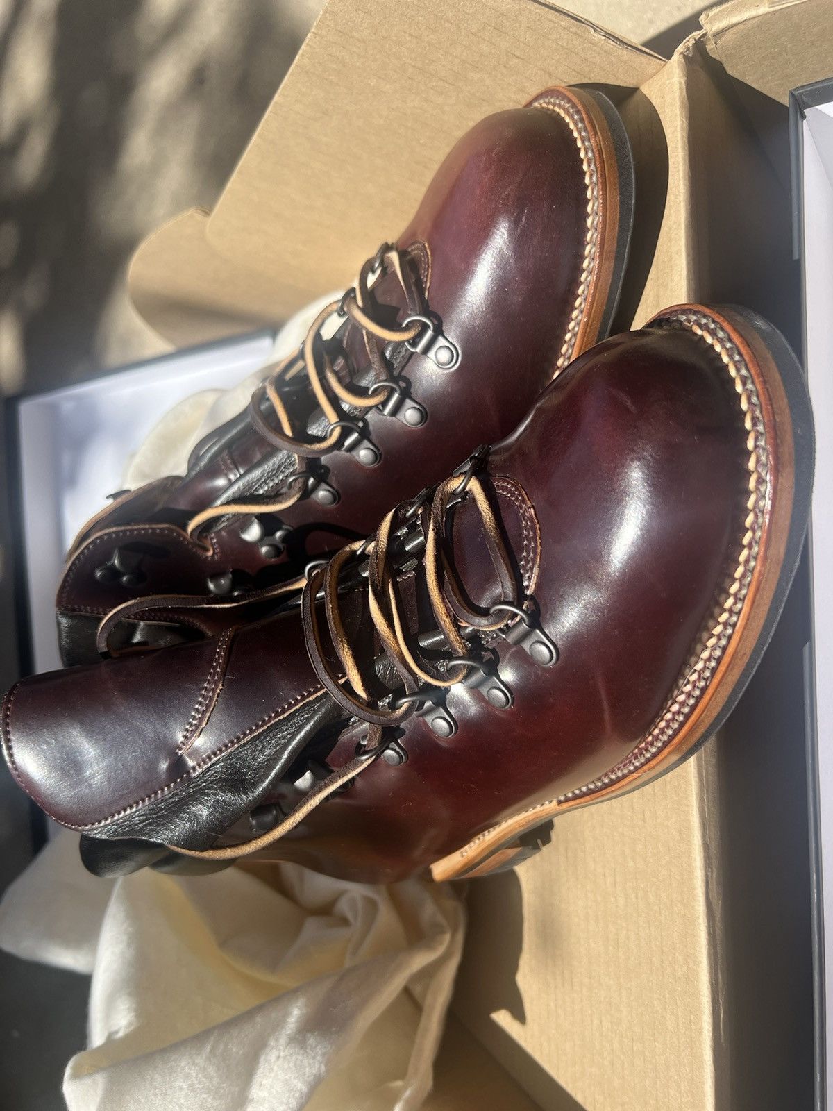 Viberg Viberg Pachena Bay Colour 8 Shell Cordovan as 8.5 | Grailed