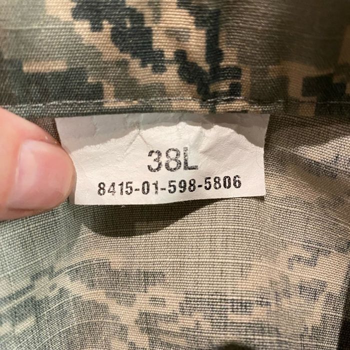 Usaf Genuine Military BDU Jacket/Top Patches on the Sleeve 38L | Grailed