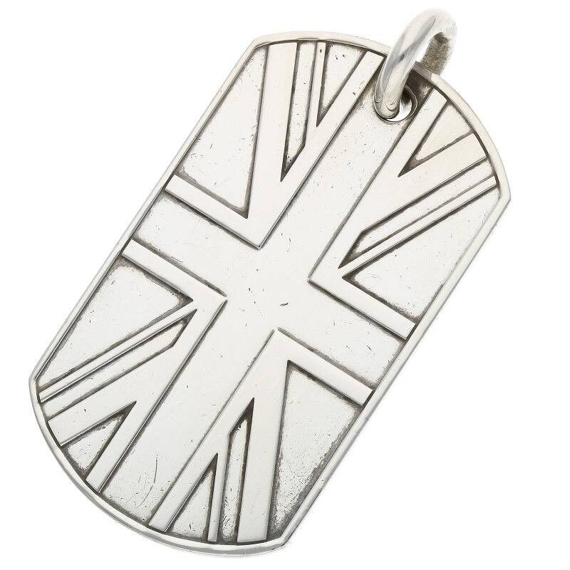 Chrome Hearts Chrome Hearts UK Flag Dog Tag | Grailed