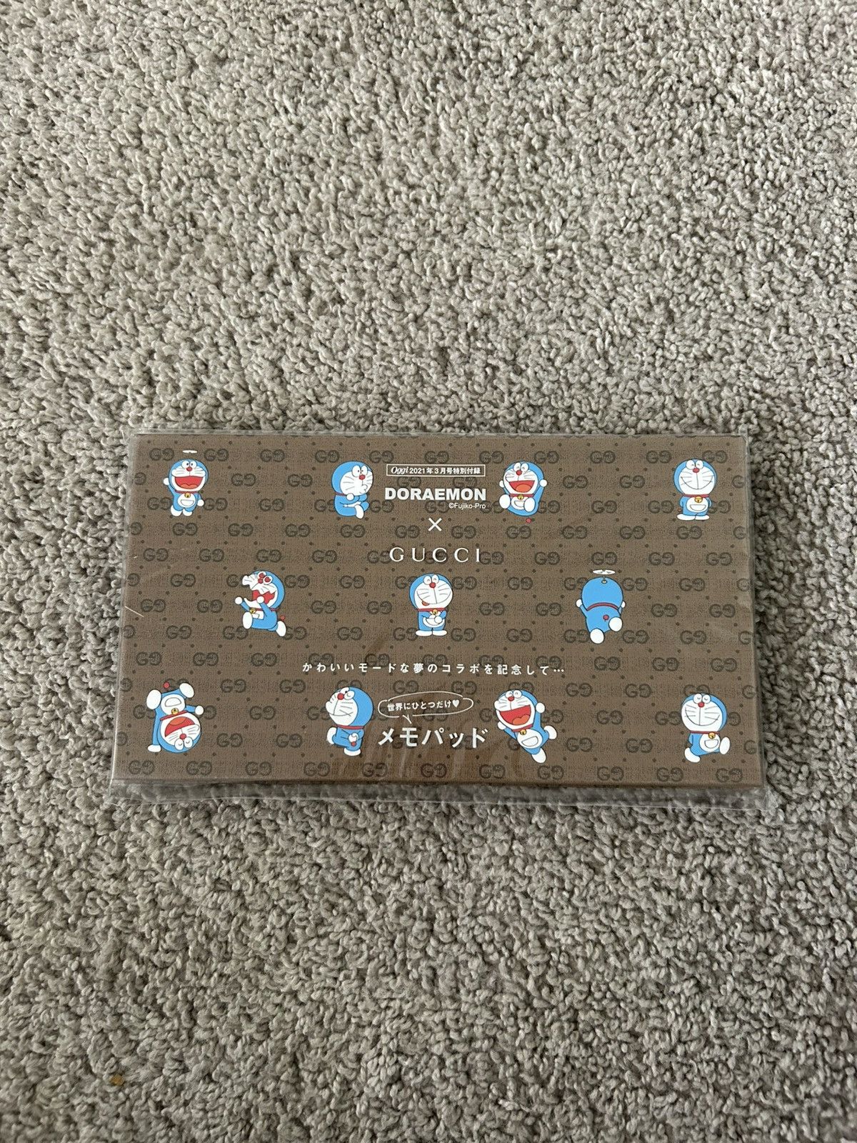 Designer × Gucci × Streetwear Gucci X Doraemon Monogram Memo Pad | Grailed
