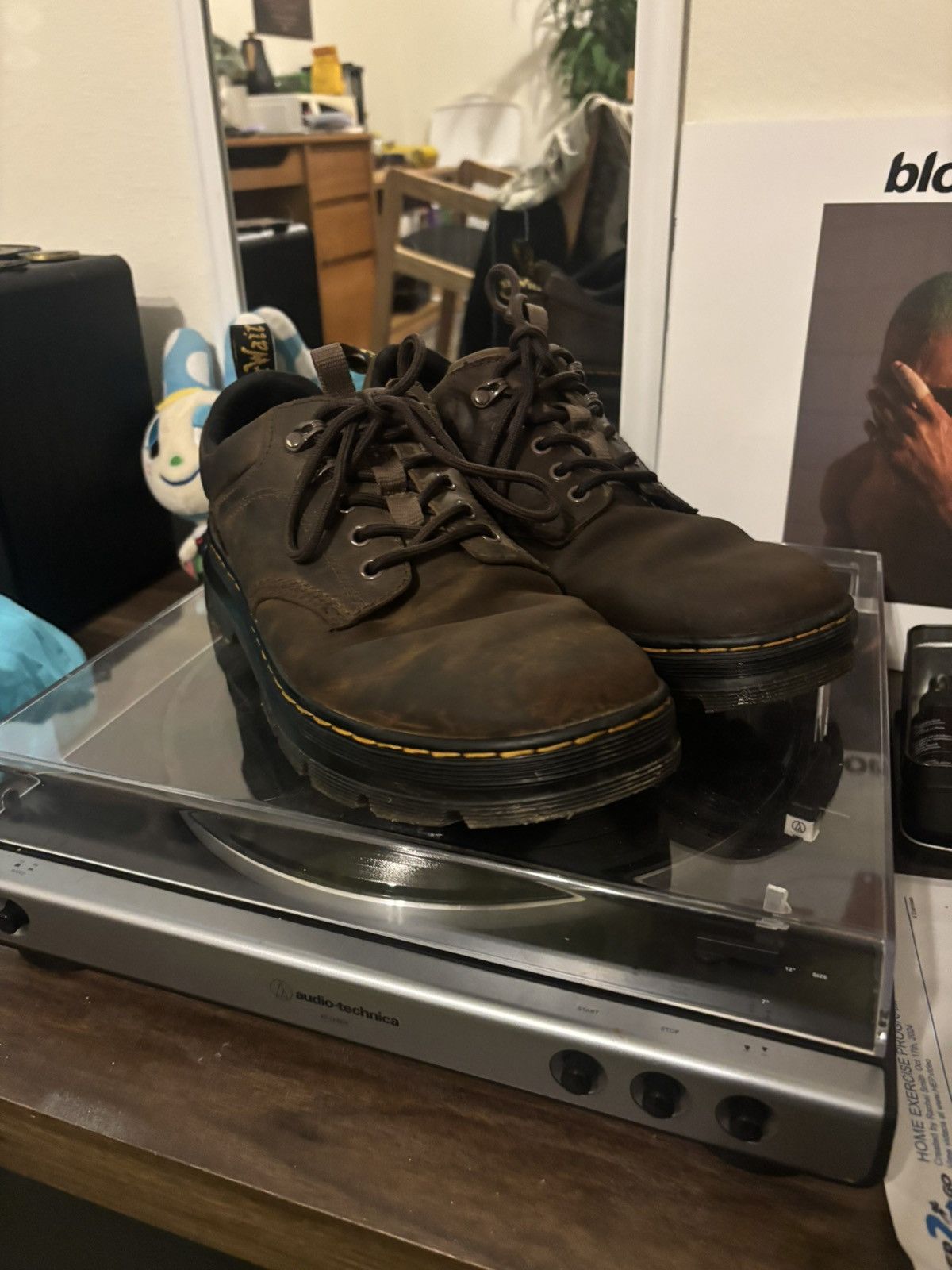Dr. Martens Doc Martens Reeder Utility “Crazy Horse Dark Brown” | Grailed