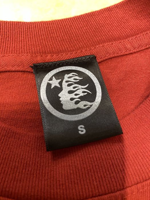 HELLSTAR Hellstar Red Cross Tee Path To Paradise M | Grailed