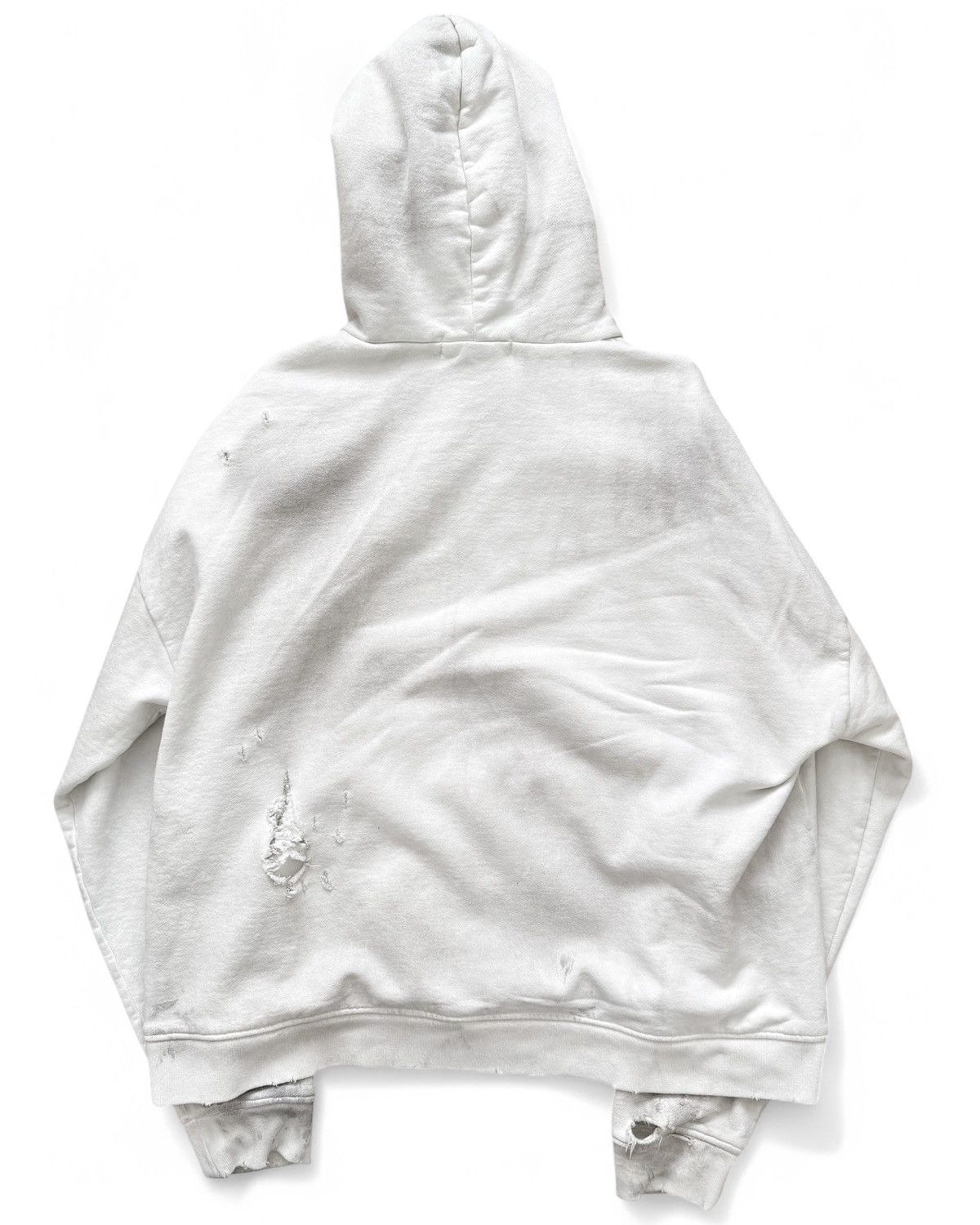 ALEXANDER DIGENOVA RARE Italian Cigarette Warning Eye Distressed Hoodie | Grailed
