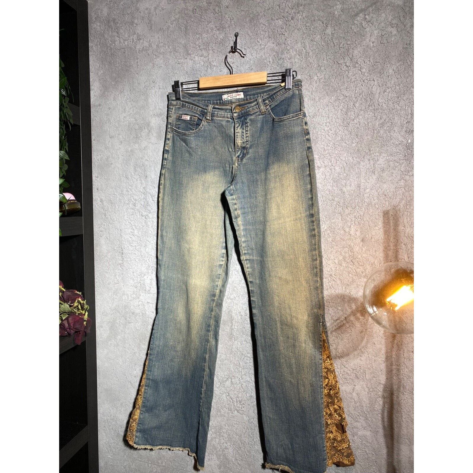 Vintage HANDMADE VINTAGE CUSTOM FLARED JEANS ARCHIVAL GALLERYDEPT | Grailed