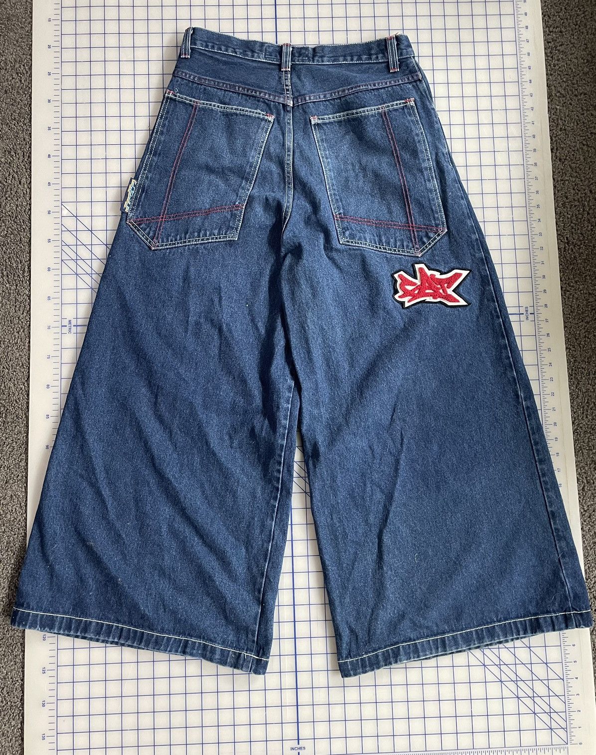 Vintage Vintage 90’s baggy skateboarding GAT jeans | Grailed