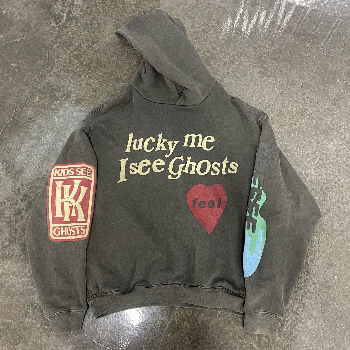 Kanye West Kids See Ghosts FREEEE Hoodie | Grailed