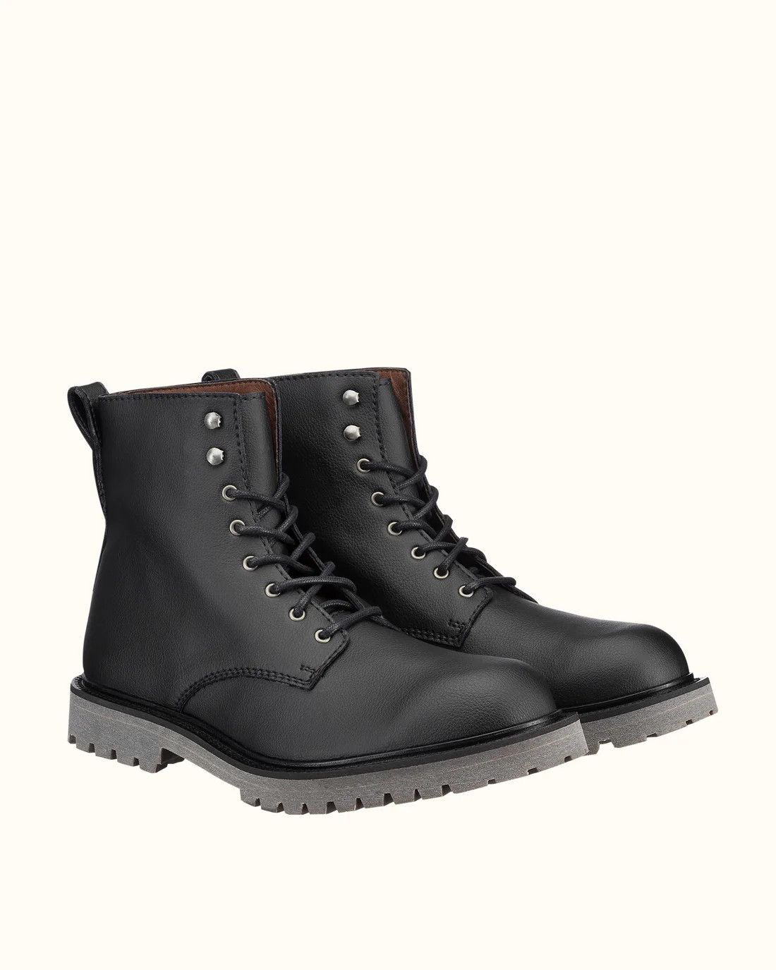Ground Cover 8 EYE BOOT IN BLACK CACTUS #GI-4301-20-121 | Grailed