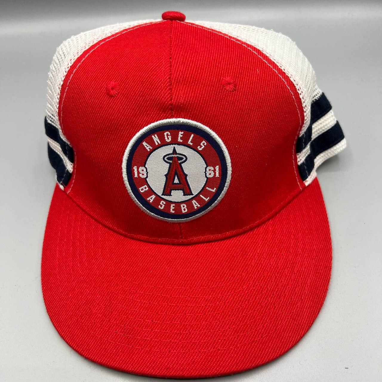 MLB Los Angeles LA Angels Sixth Man Trucker Hat Snap back Cap | Grailed