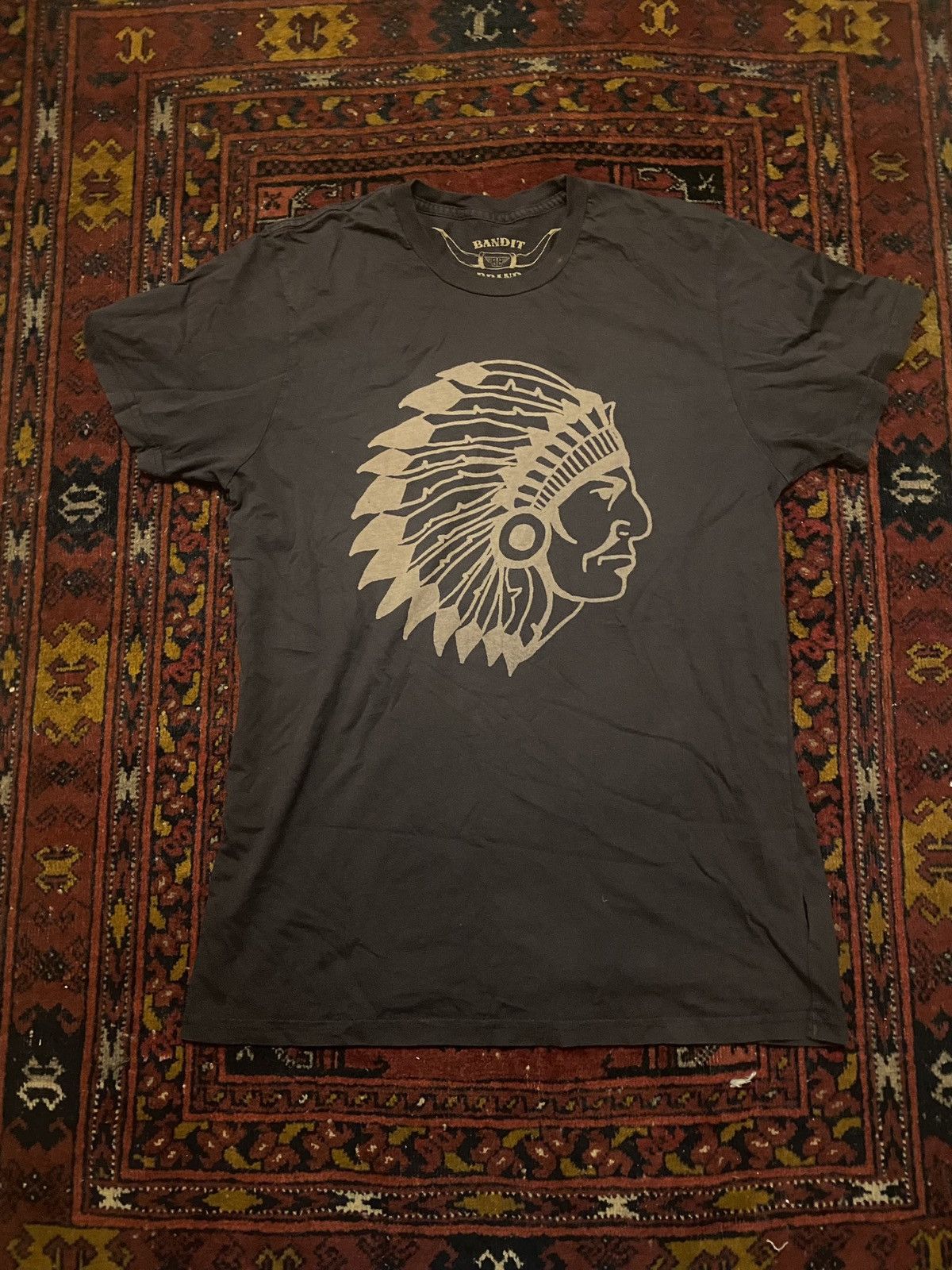 Affliction × Streetwear × Vintage Vintage Bandit Brand Native American ...