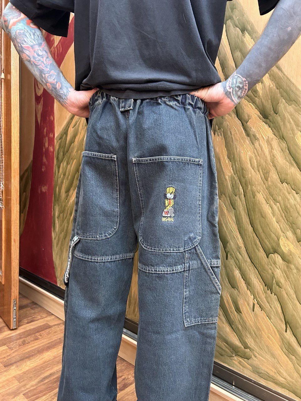 Vintage Vintage 90’s Dready Baggy Fit Jeans Skateboard Pants | Grailed