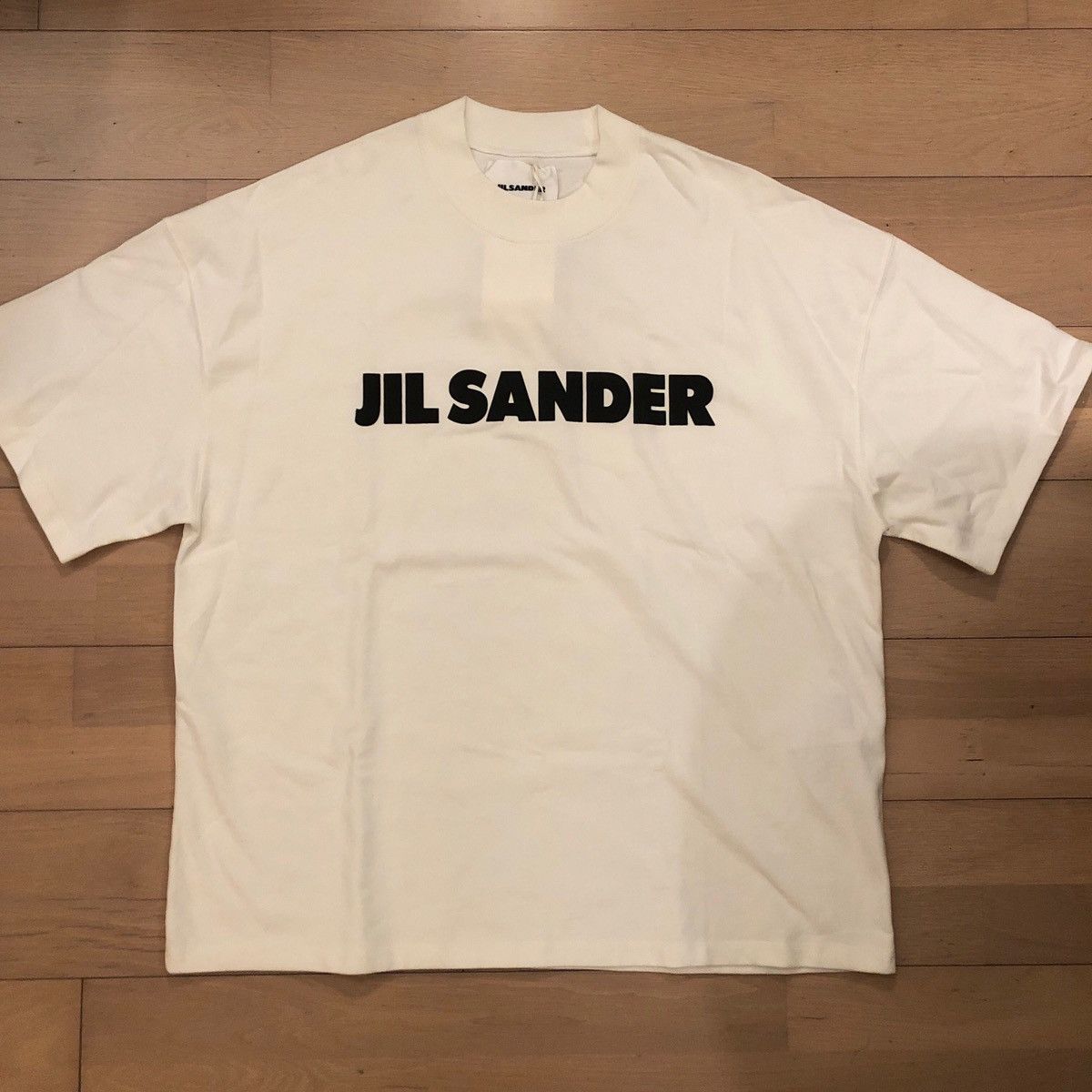 Jil Sander Logo tee | Grailed
