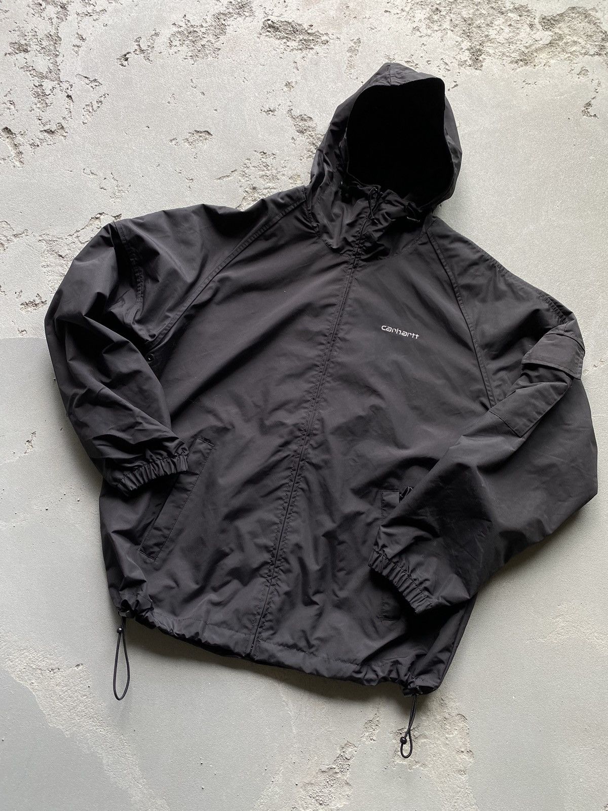 Vintage ️Last Drop ️Vintage Carhartt Baggy Nylon Shell Jacket Gorp ...