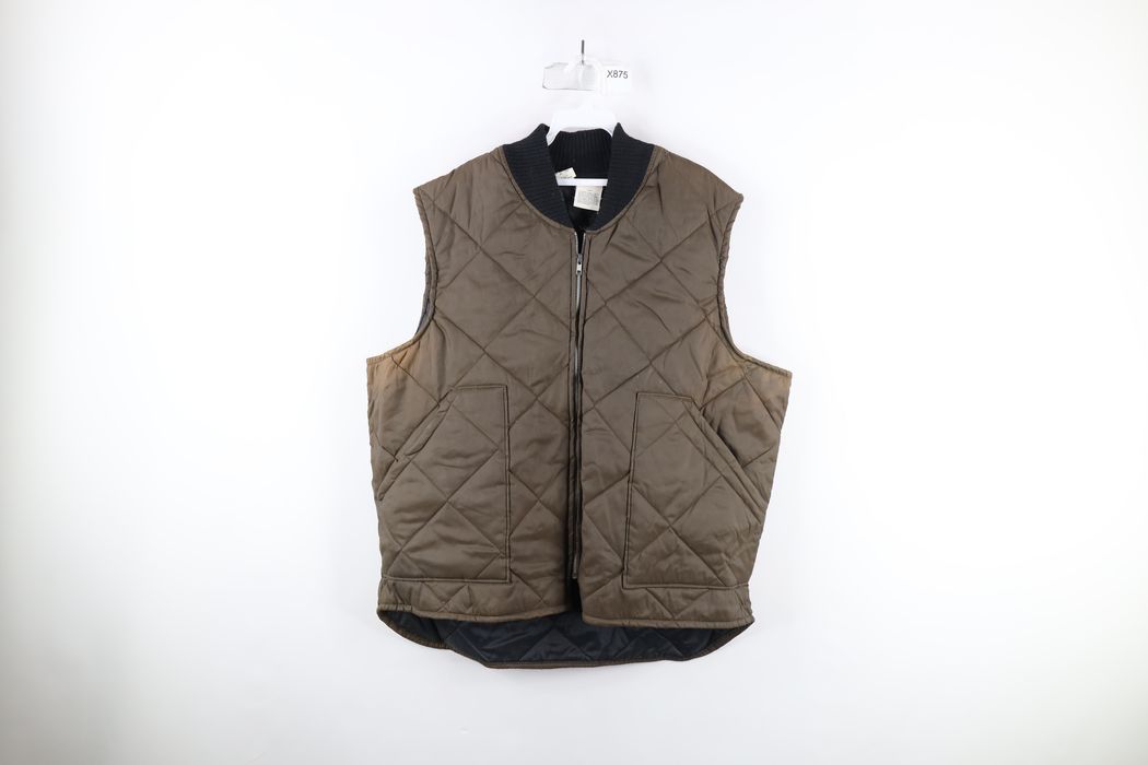 Vintage Vintage 80s Walls Blizzard Pruf Quilted Work Vest Jacket USA ...