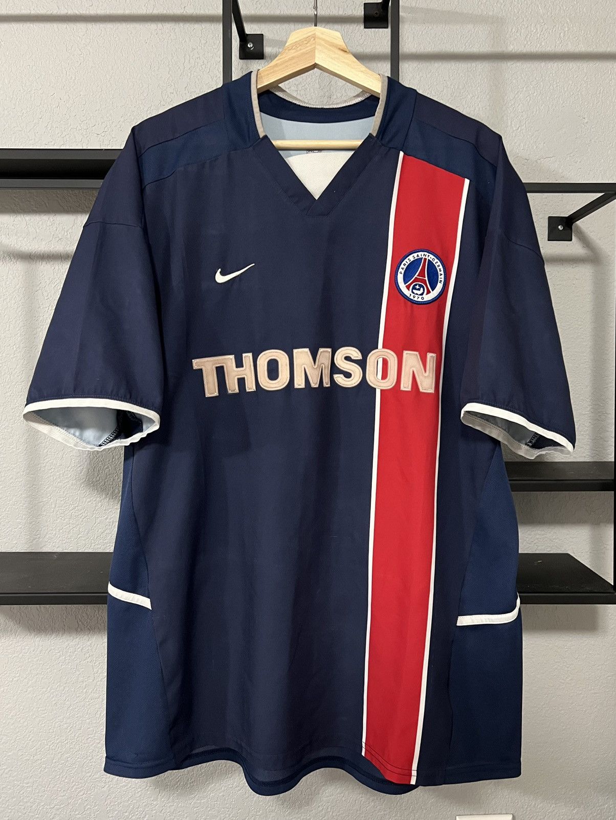 Nike × Vintage 2002-03 Nike Paris Saint-Germain PSG Ronaldinho Home Kit ...