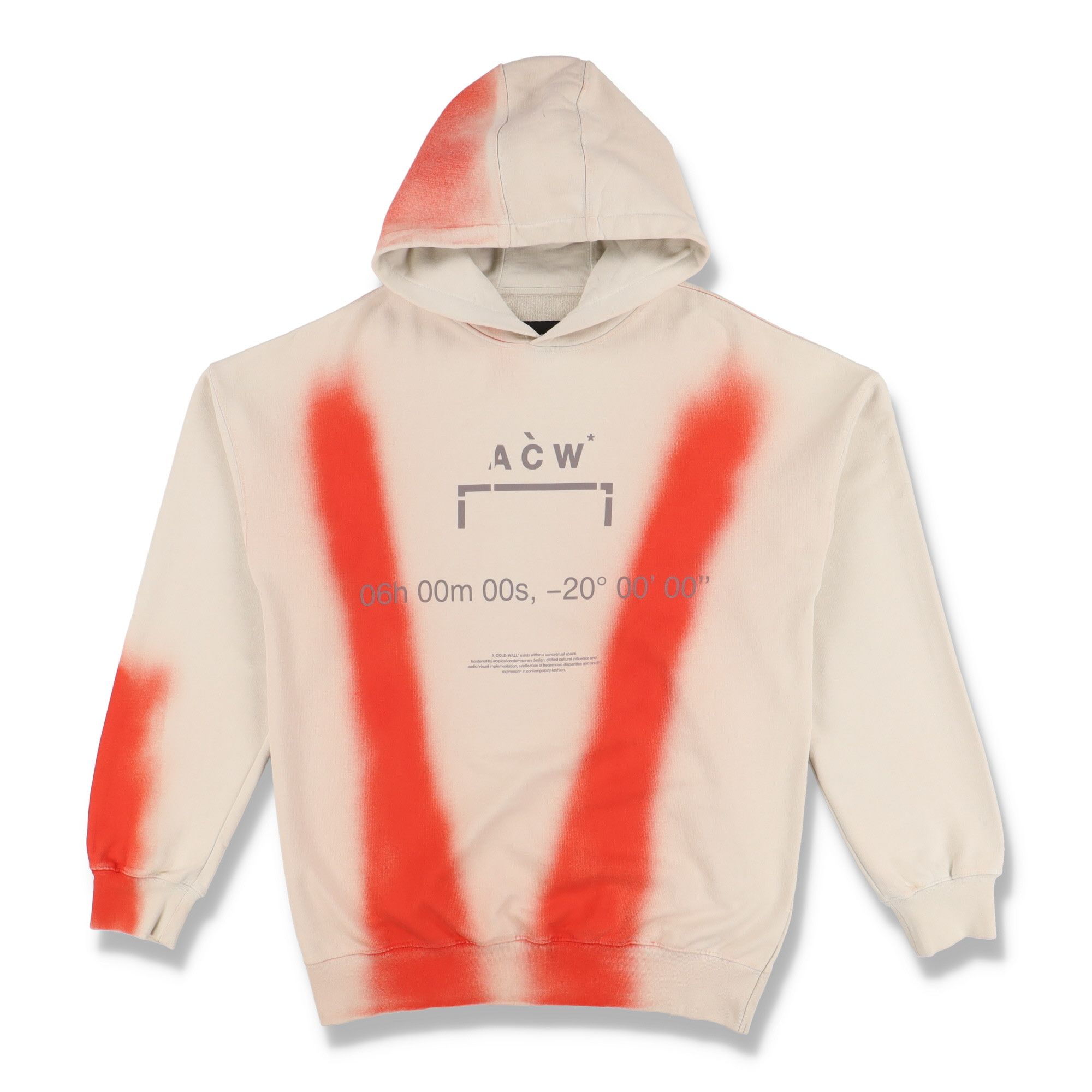 A-COLD-WALL* Cream Lunar New Year ACW Logo Oversized Hoodie | Grailed