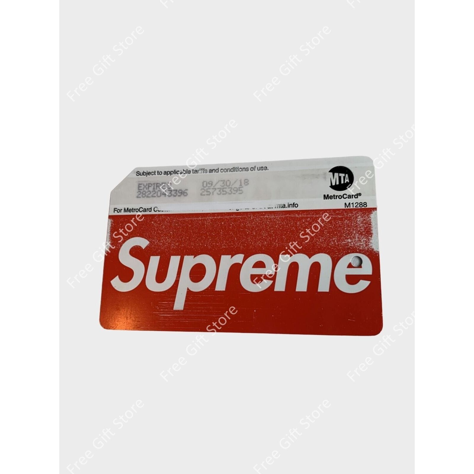 Supreme FREE - READ PAGE Supreme Nyc Mta Metro Card | Grailed