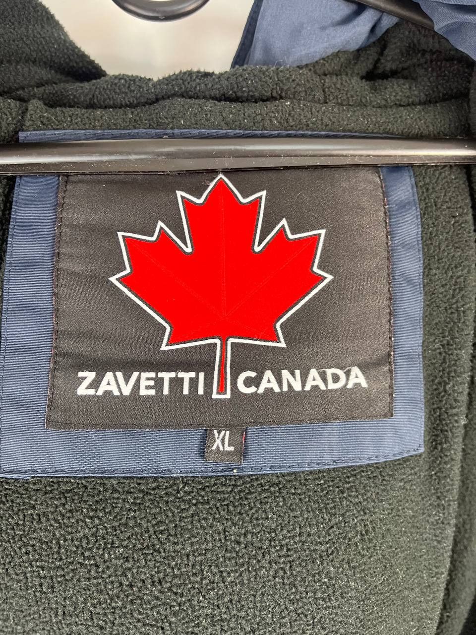 Other Zavetti Canada Puffer Jacket Blue Hooded Winter Coat Size XL ...
