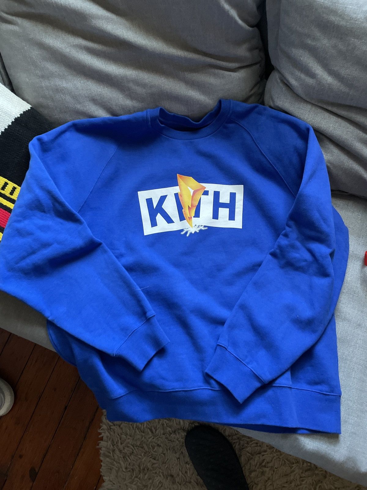 Kith Kith Power Ranger Blue Crewneck - RARE | Grailed