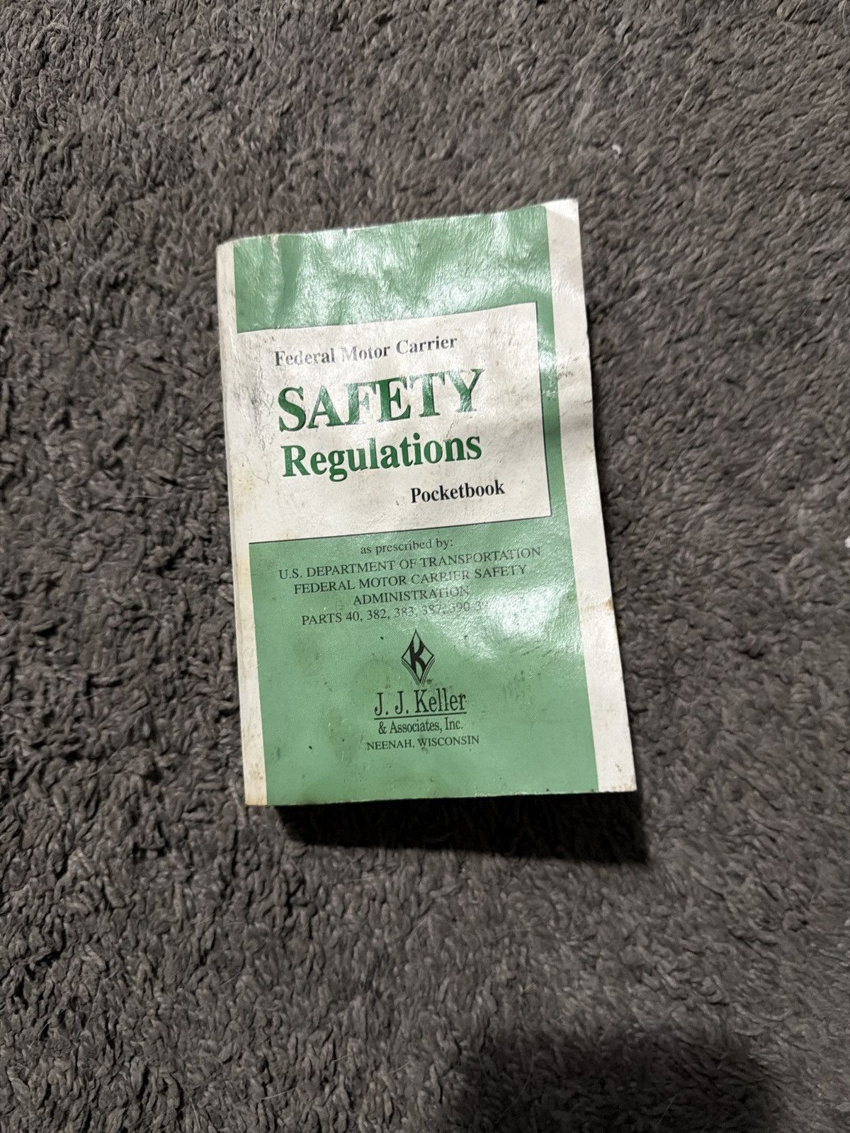 Vintage 2002 Federal Motor Carrier Safety Regulations Pocketbook | Grailed