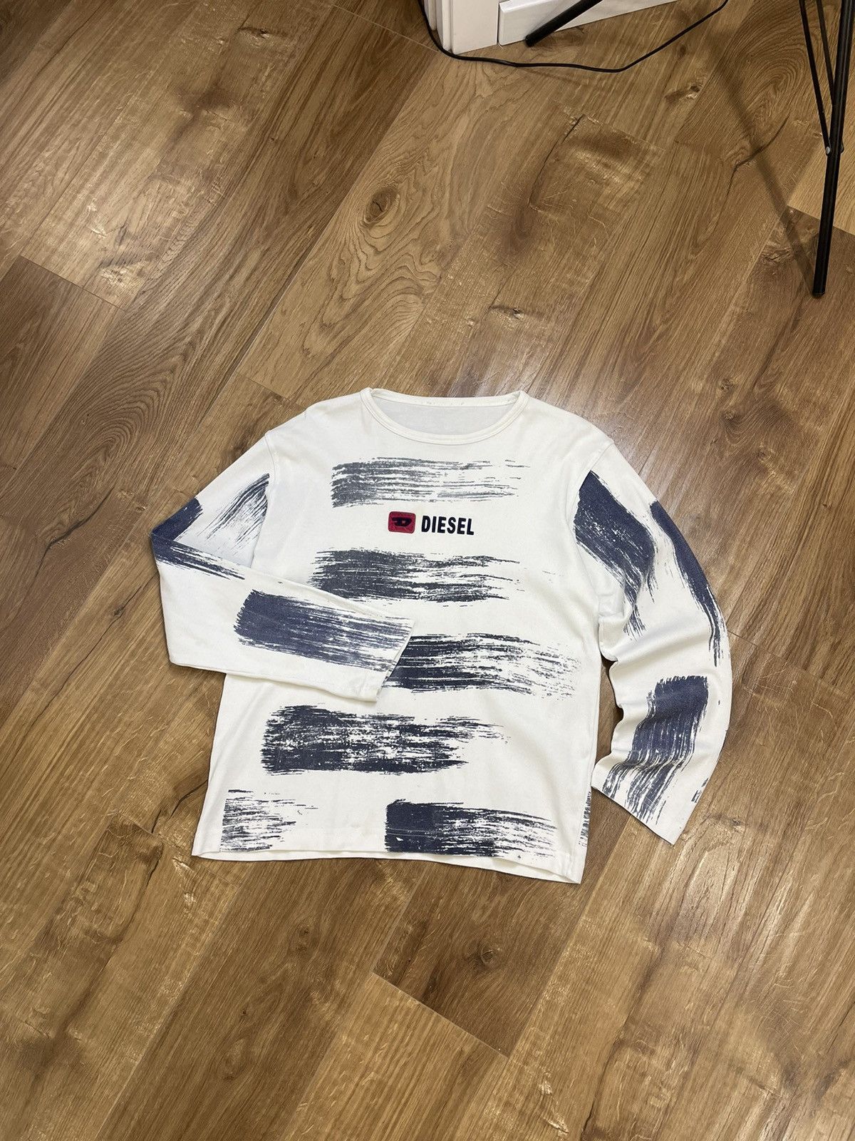 Diesel Vintage Diesel 90’s Y2K Style Centre Logo Tee Longsleeve | Grailed