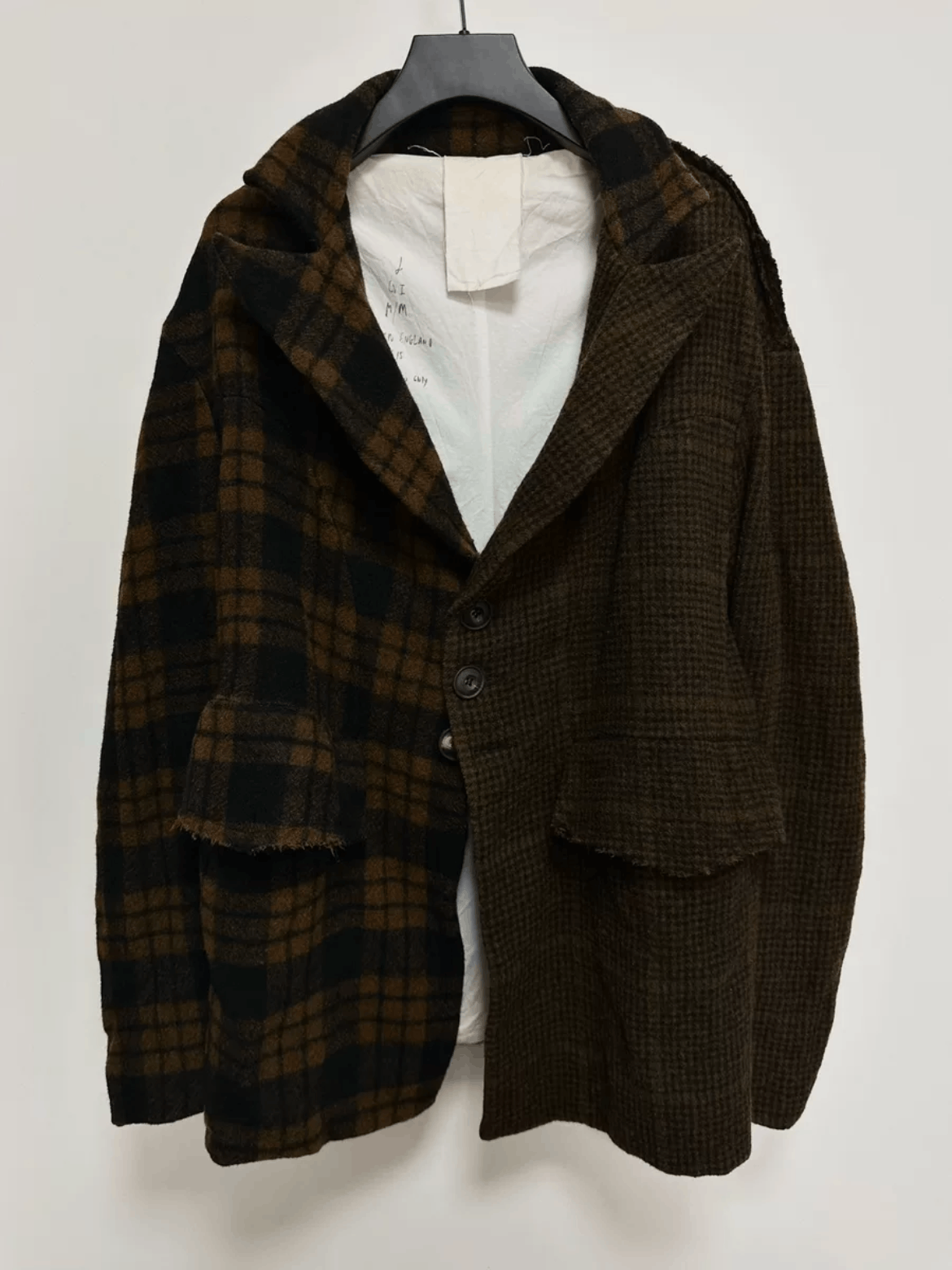 John Alexander Skelton John Alexander Skelton 19AW Joint Wool Jacket ...