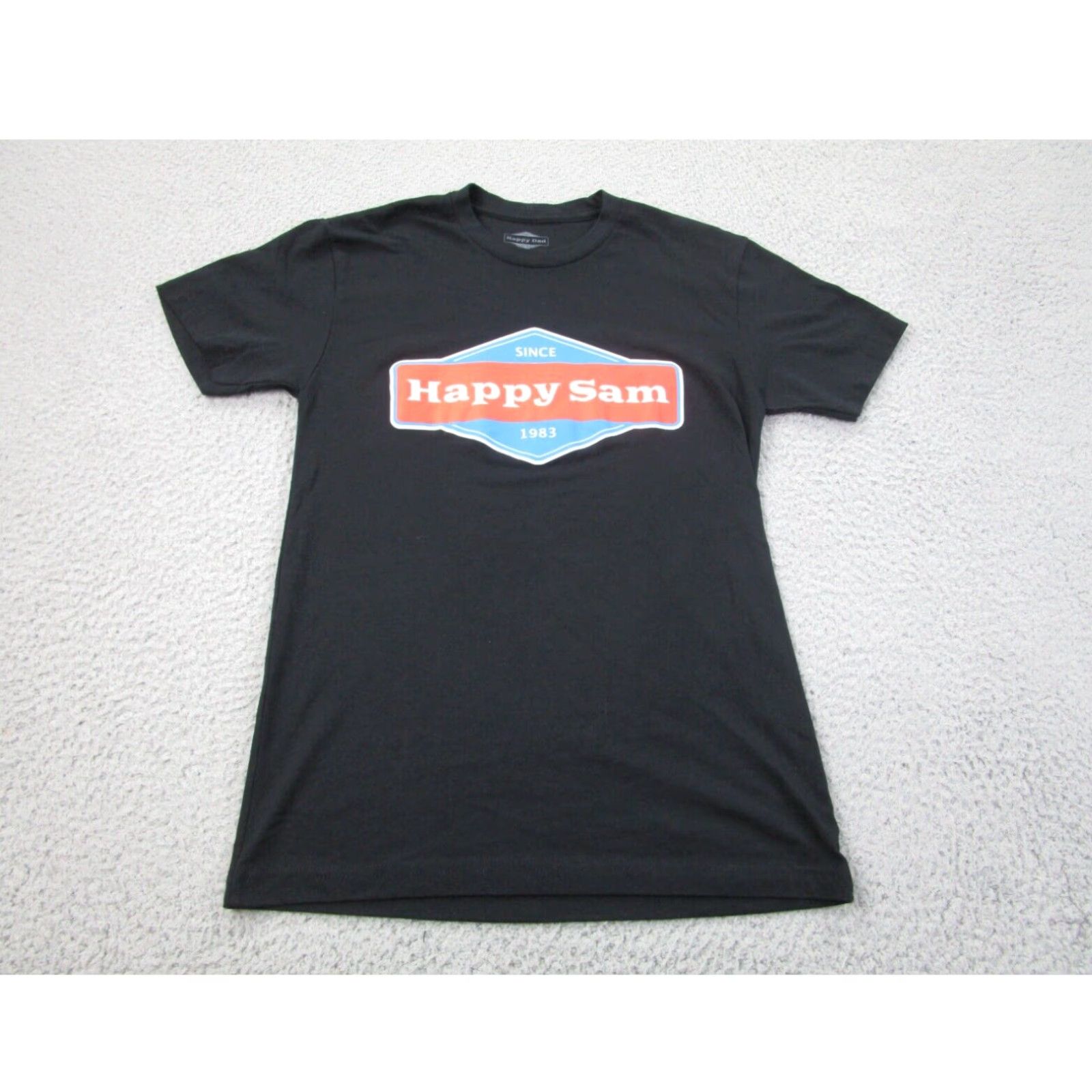 Vintage Happy Dad Shirt Mens XS Black Hard Seltzer Sam Shahidi Nelk ...