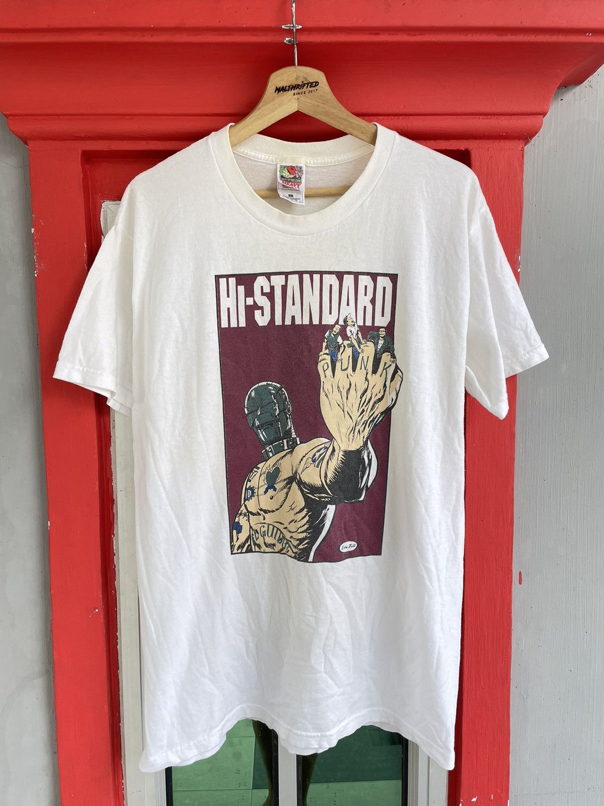 Band Tees × Vintage Vintage 90s Hi Standard Fat Wreck Record Punk Tee ...