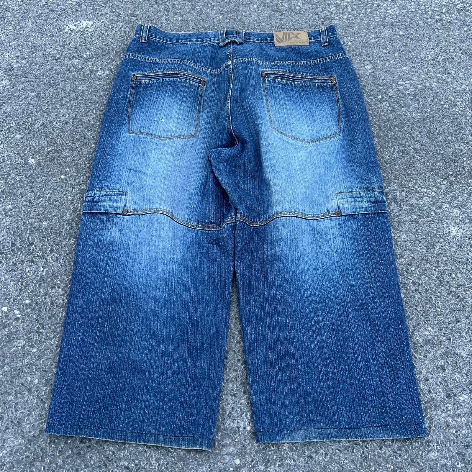 Vintage Vintage jeanetics vibes baggy wide leg denim jeans | Grailed